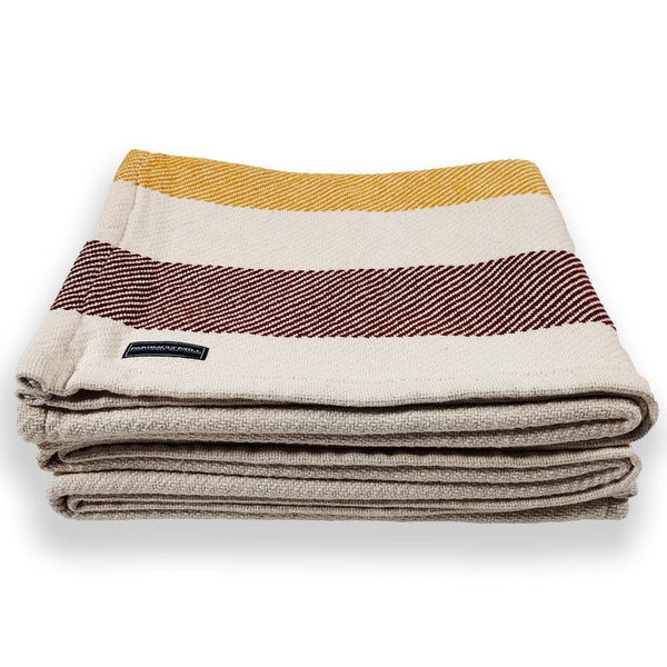 Frontier Cotton Blanket, Made in the USA | Brahms Mount