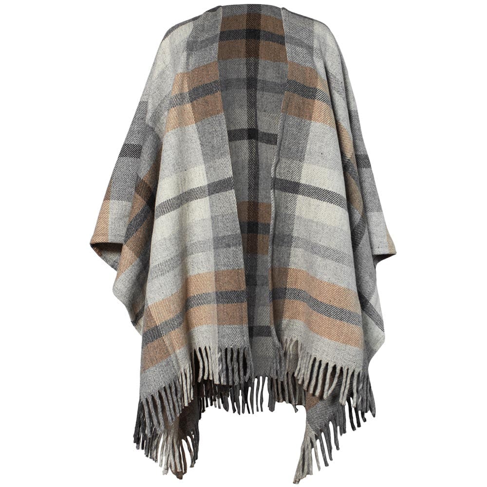 Northfield Plaid Wool Shawl – Faribault Mill