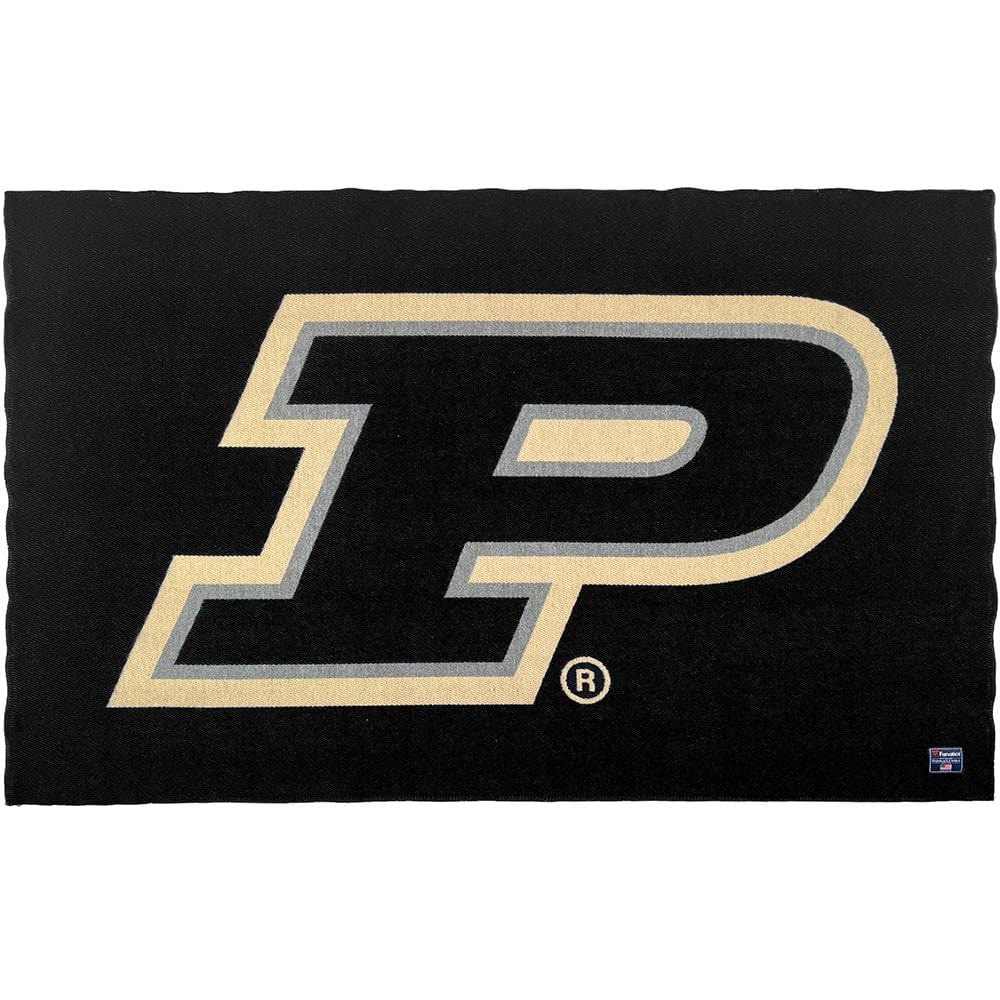 Purdue Boilermakers Wool Throw – Faribault Mill