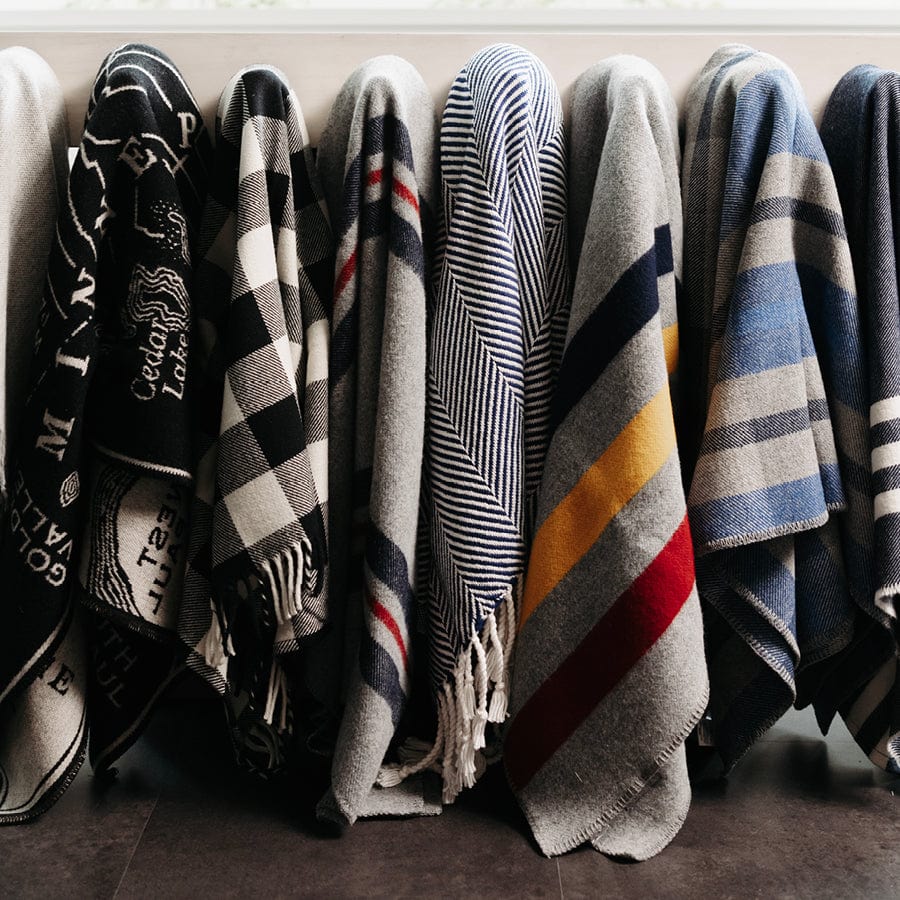 Striped Throw Blankets – Faribault Mill