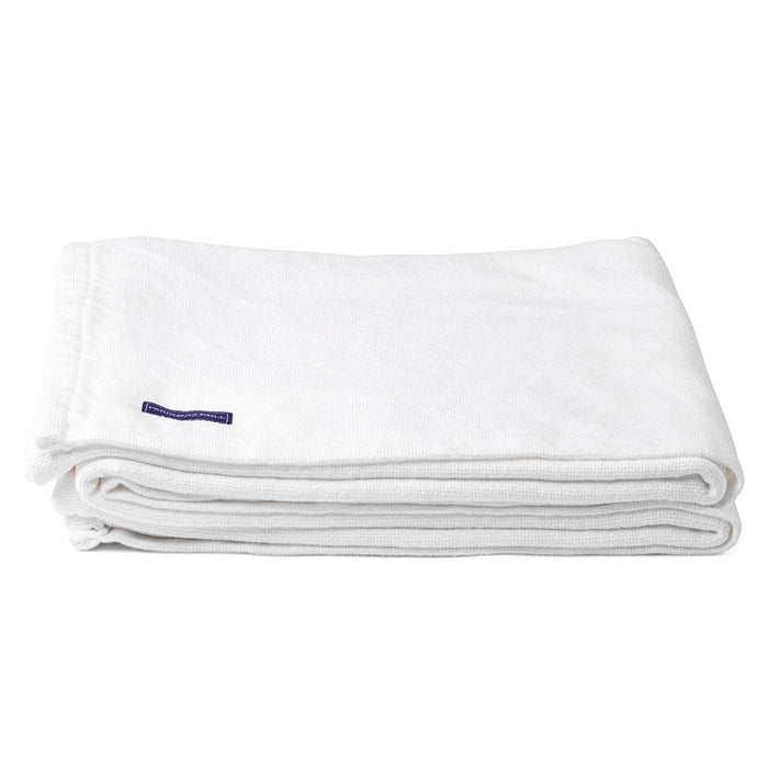 Pure & Simple Cotton Blanket, Made in the USA | Brahms Mount