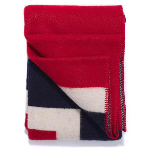 Norwegian Flag Wool Throw – Faribault Mill